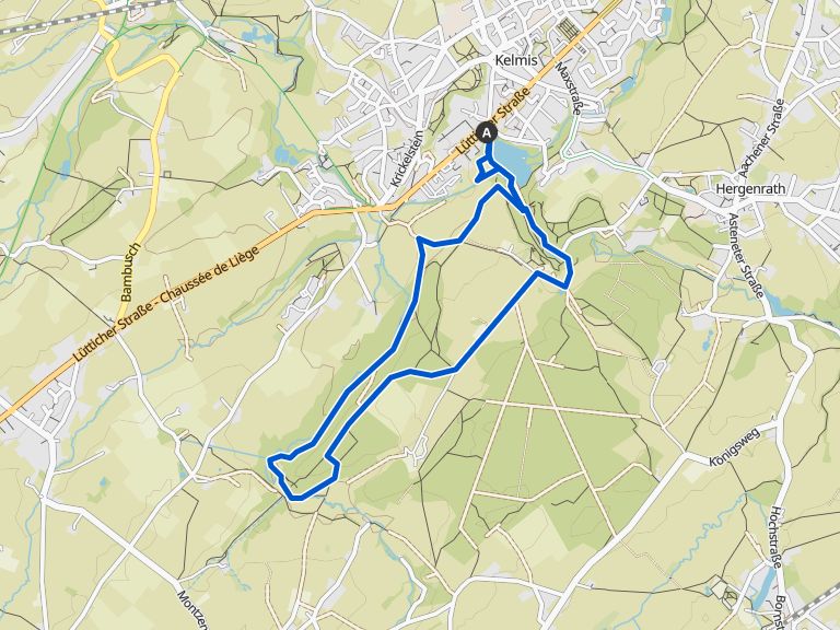 Entlang des Lontzenerbaches (Kelmis) | Wanderung | Komoot